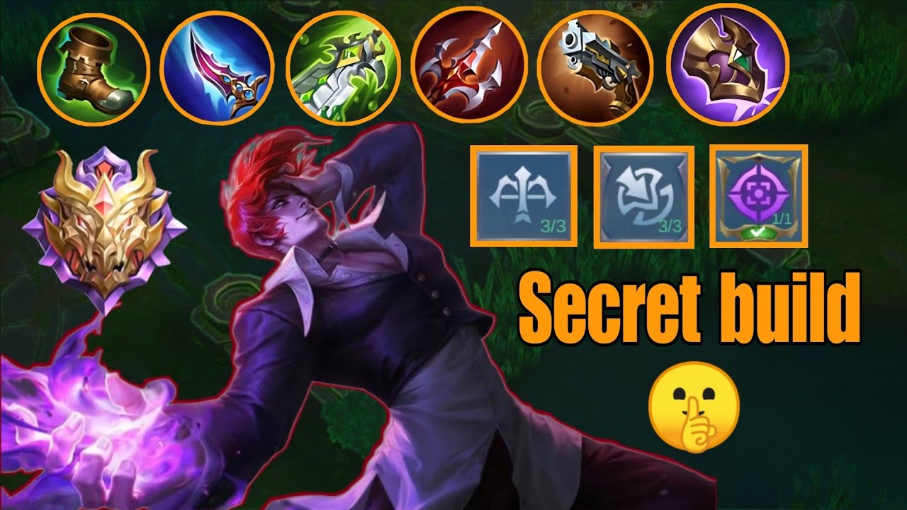 Chou Mythic Secret Build // Chou One Hit Build - YouTube