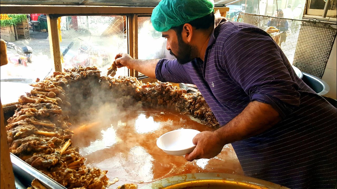 Phajja Siri Paye | Lahori Nashta | Phajja Paye | Lahori Siri Paye ...