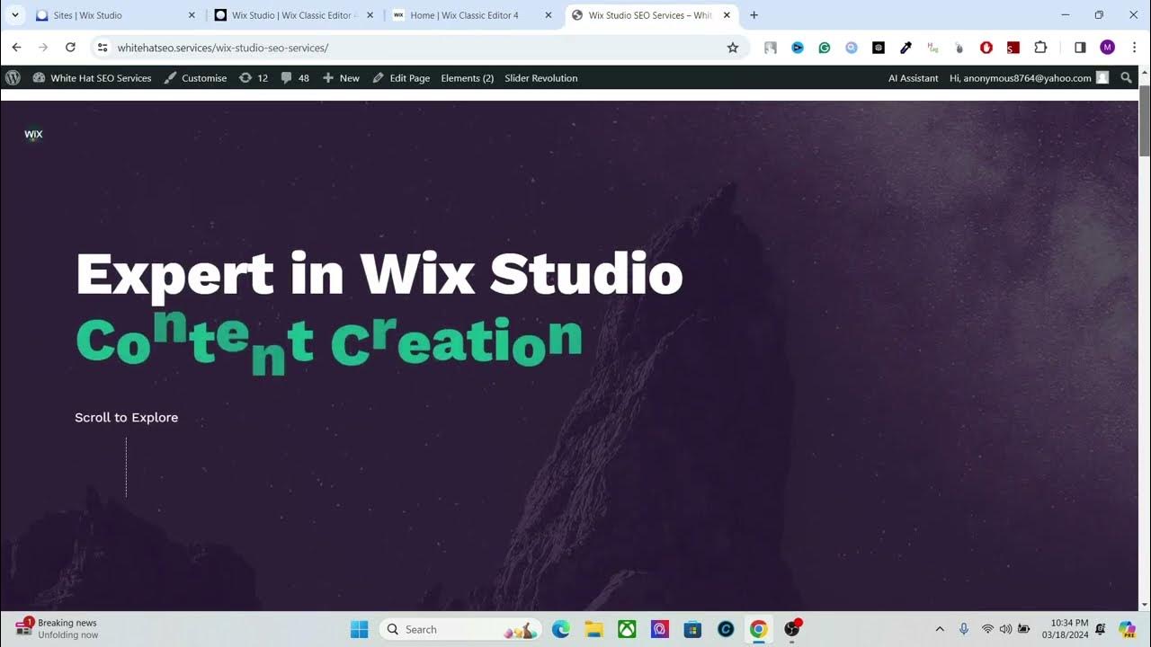 Wix Studio Slideshow Repeater Tutorial 2024 - How to Use Different Layout for Each Slider - YouTube