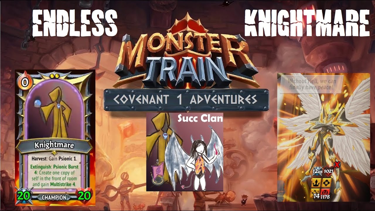 Endless Knightmare | Monster Train Covenant 1 Adventures (Succubus Clan ...