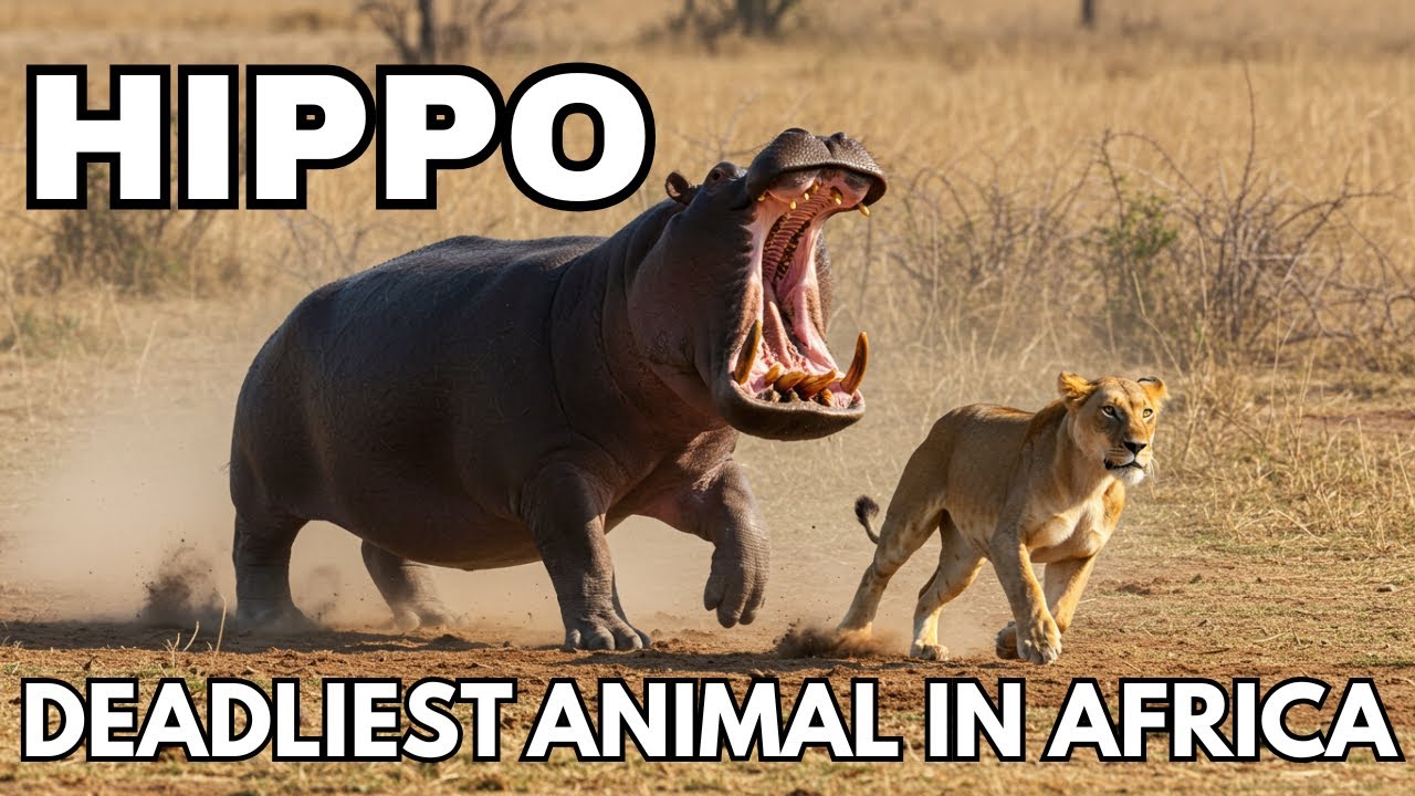 Africa's Deadliest Animal Hippopotamus — Shocking True Facts About ...