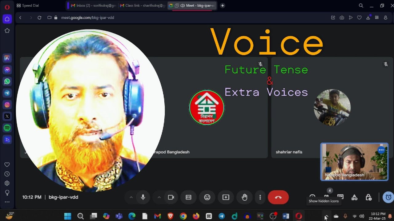 Voice Future Tense Total & Extra Voices - YouTube