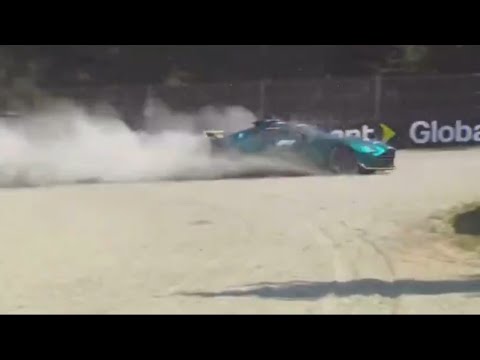 Maylander crashes F1 Safety Car during Monza test!/Italian GP ...