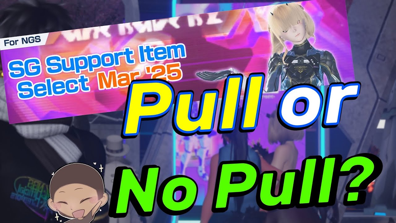 PSO2 NGS | Should You Spend SG On The March 25 Support Scratch? - YouTube