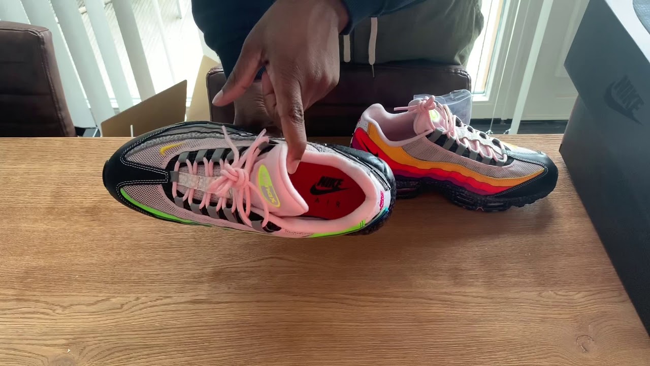 Nike air max 95 Size? Air max day 2020 unboxing first look English ...