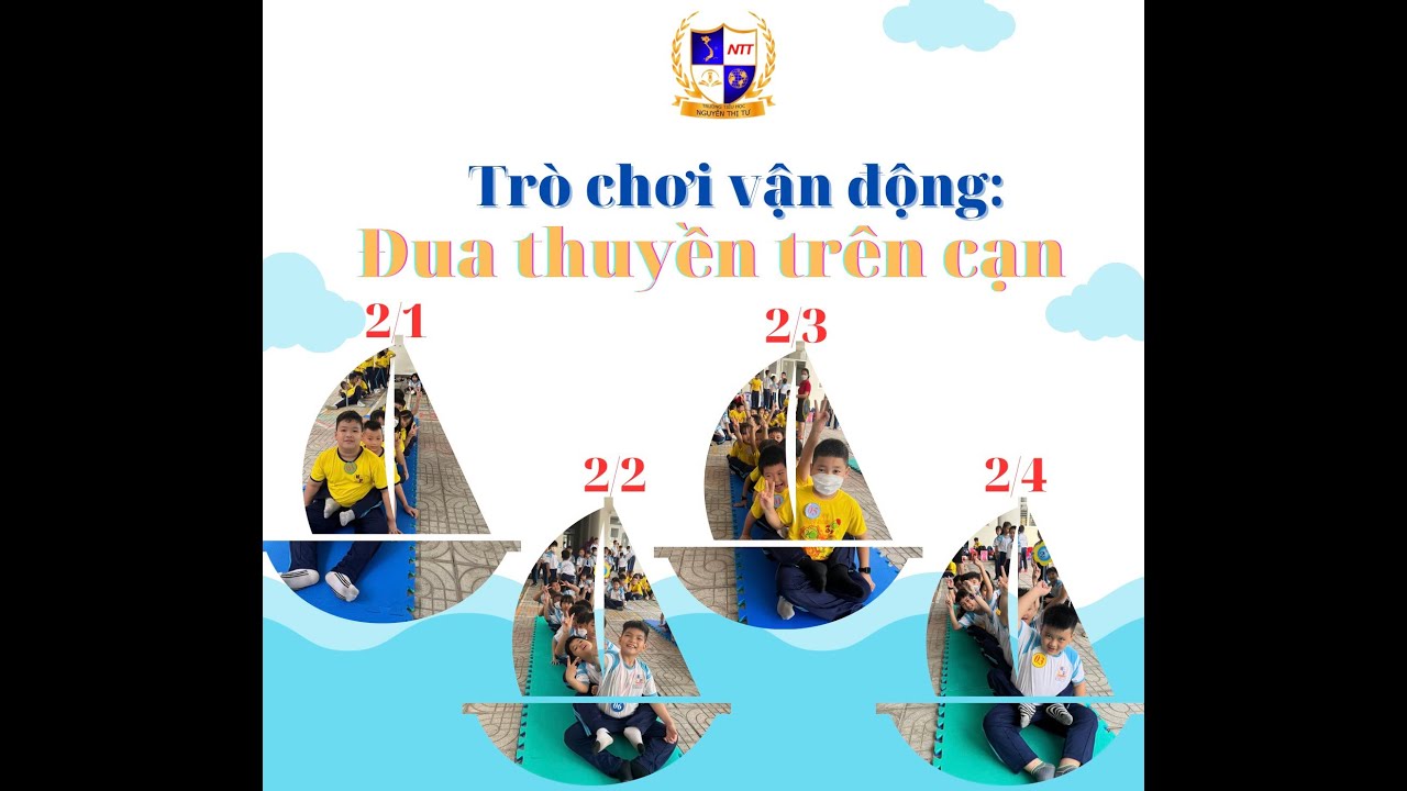 Trò Chơi Vận động Đua Thuyền Trên Cạn Khối 2 Youtube
