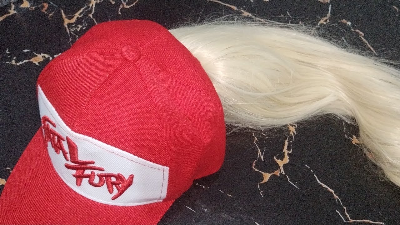 TERRY BOGARD HAIR COSPLAY EXTENSION WIG - YouTube