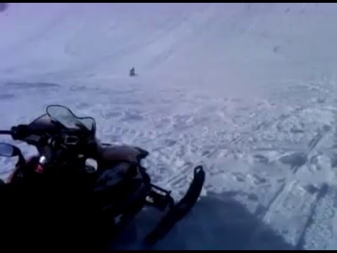 Climbing Widowmaker in Snowy Mountains - YouTube