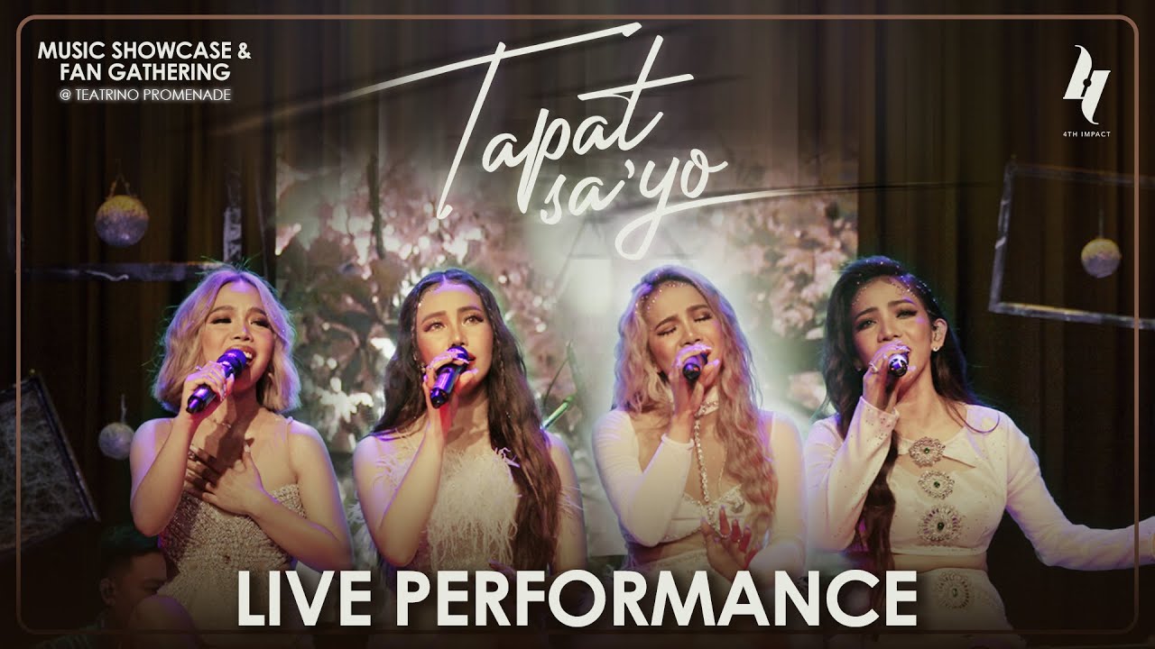 Tapat Sa'yo Live Band Ver. | 4TH IMPACT - YouTube