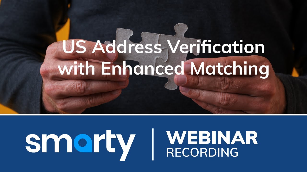 US Address Verification with Enhanced Matching—Product Spotlight ...