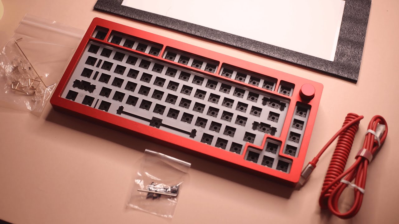 Monsgeek M1 Red Unboxing - YouTube