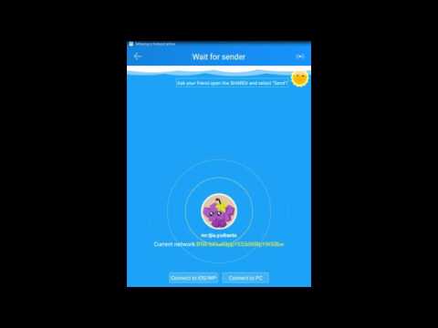 Tutorial on transferring files with the Shareit program from a cellphone to a tablet (tablet)