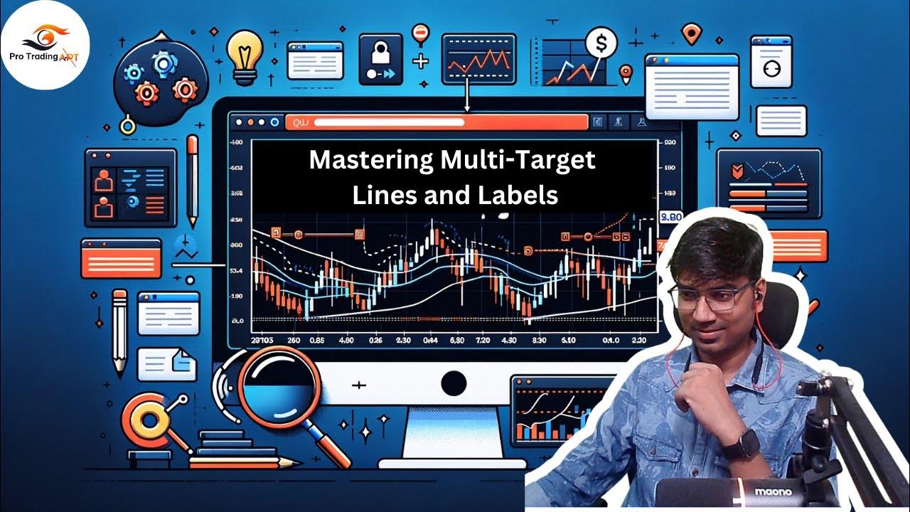 Mastering Multi-Target Lines and Labels in Pine Script| -01-2023 | Pro Trading Art - YouTube