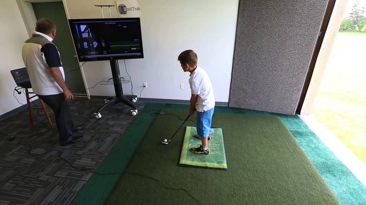 BodiTrak Sports Golf Pressure Mapping - Bio Feedback Technique Juniors ...