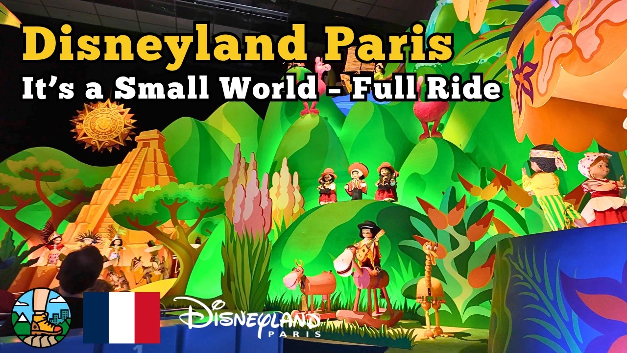 It’s a Small World Disneyland | Recorrido Completo por la Atracción en ...