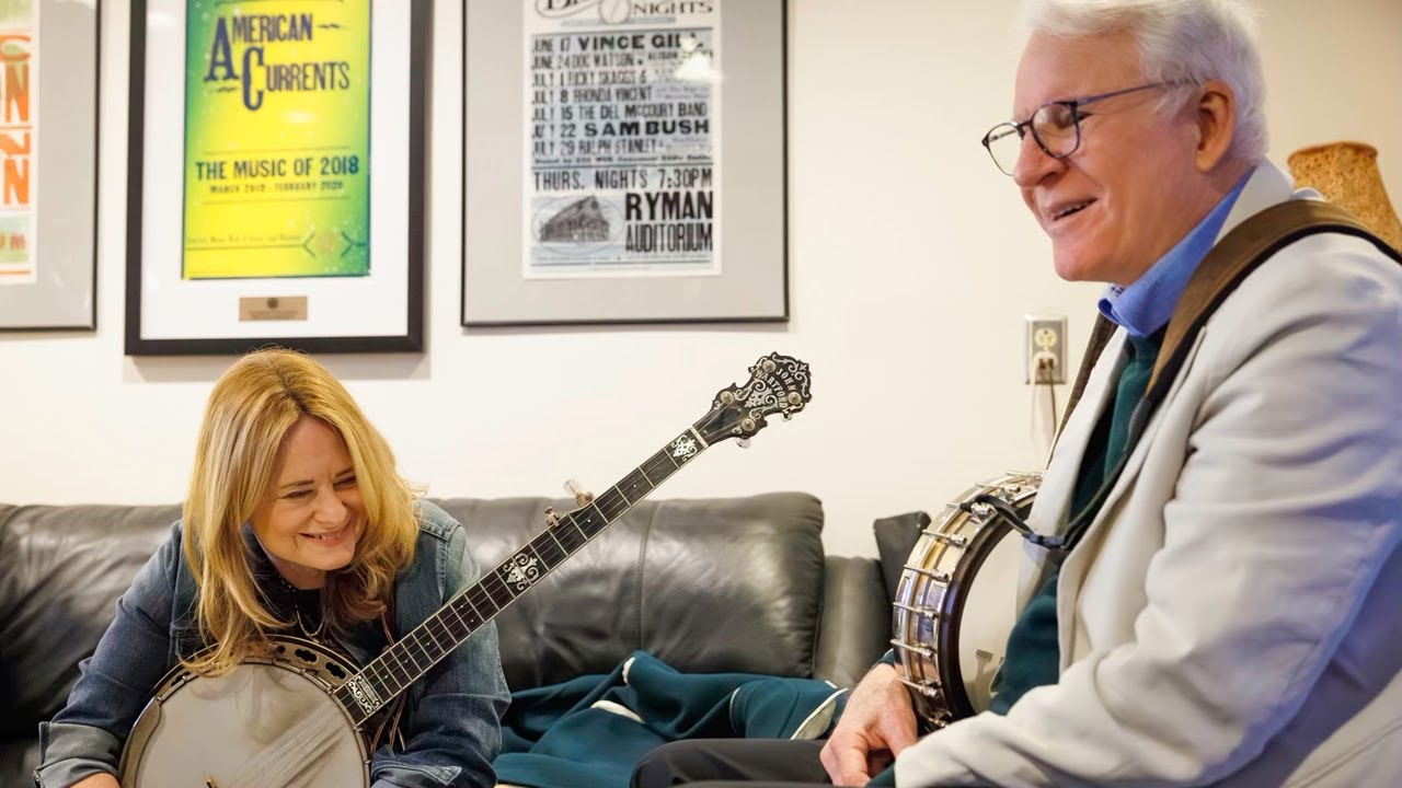 Bluegrass Radio – Alison Brown & Steve Martin (Official Video) - YouTube