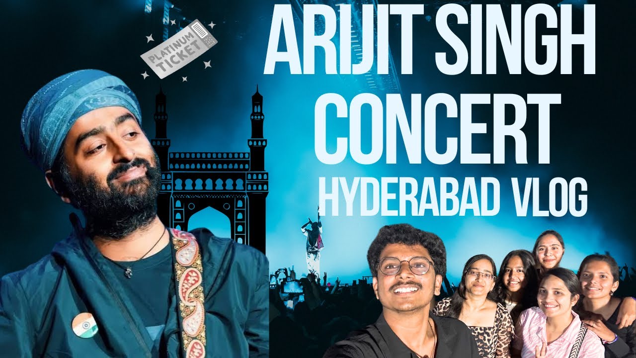 Arijit singh Live concert in Hyderabad|Arijit singh concert 2024|Live ...