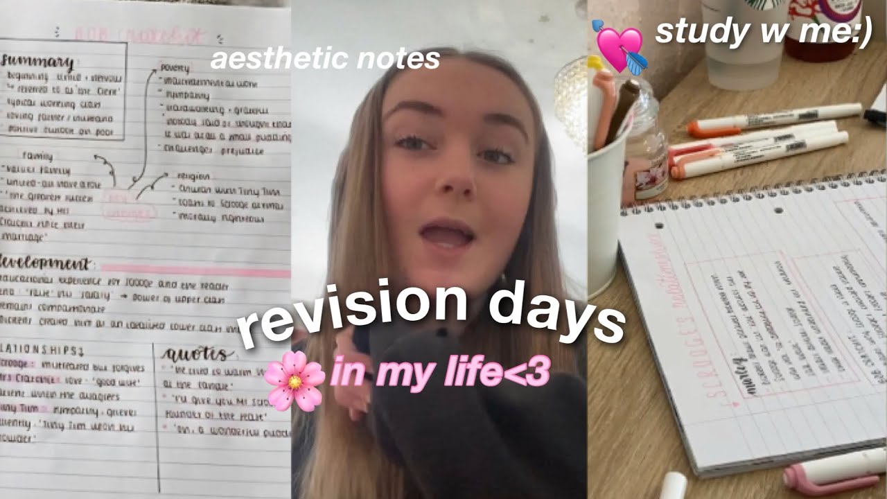 study with me | revision vlog & preparing for GCSEs 2022🤍 - YouTube