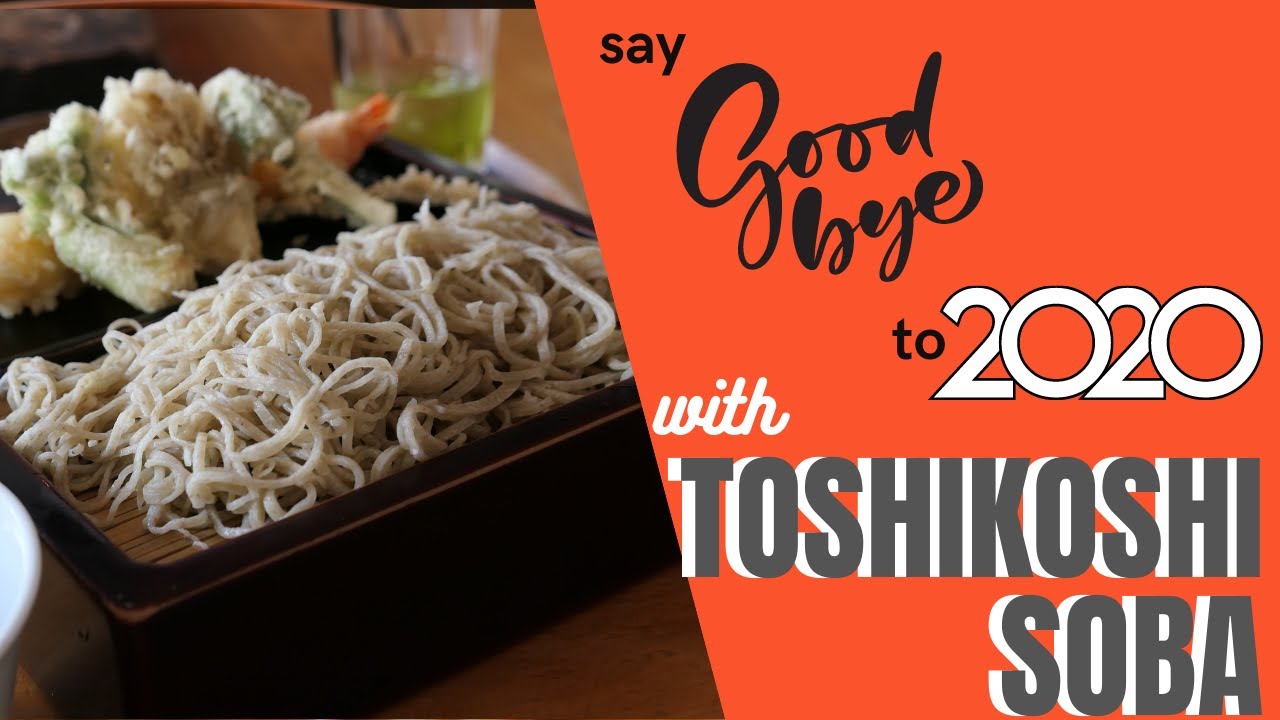 Toshikoshi Soba - Japanese custom for the New Year's Eve - YouTube
