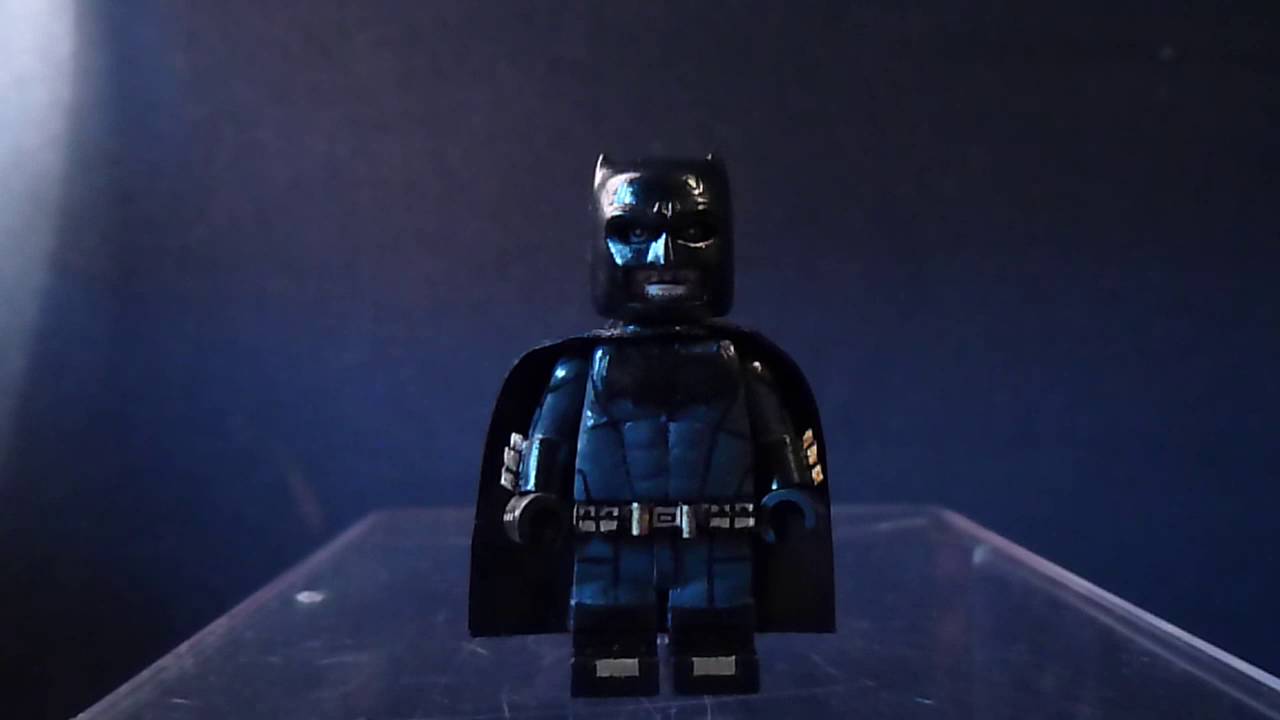 Custom Lego Batman Minifigure from Batman V Superman: Dawn of Justice ...