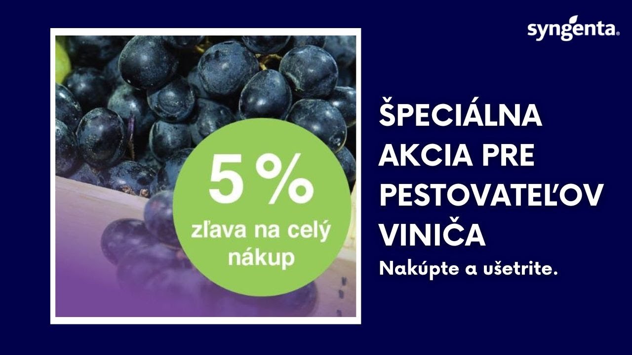Akcia pre pestovateľov viniča | Syngenta Slovensko - YouTube