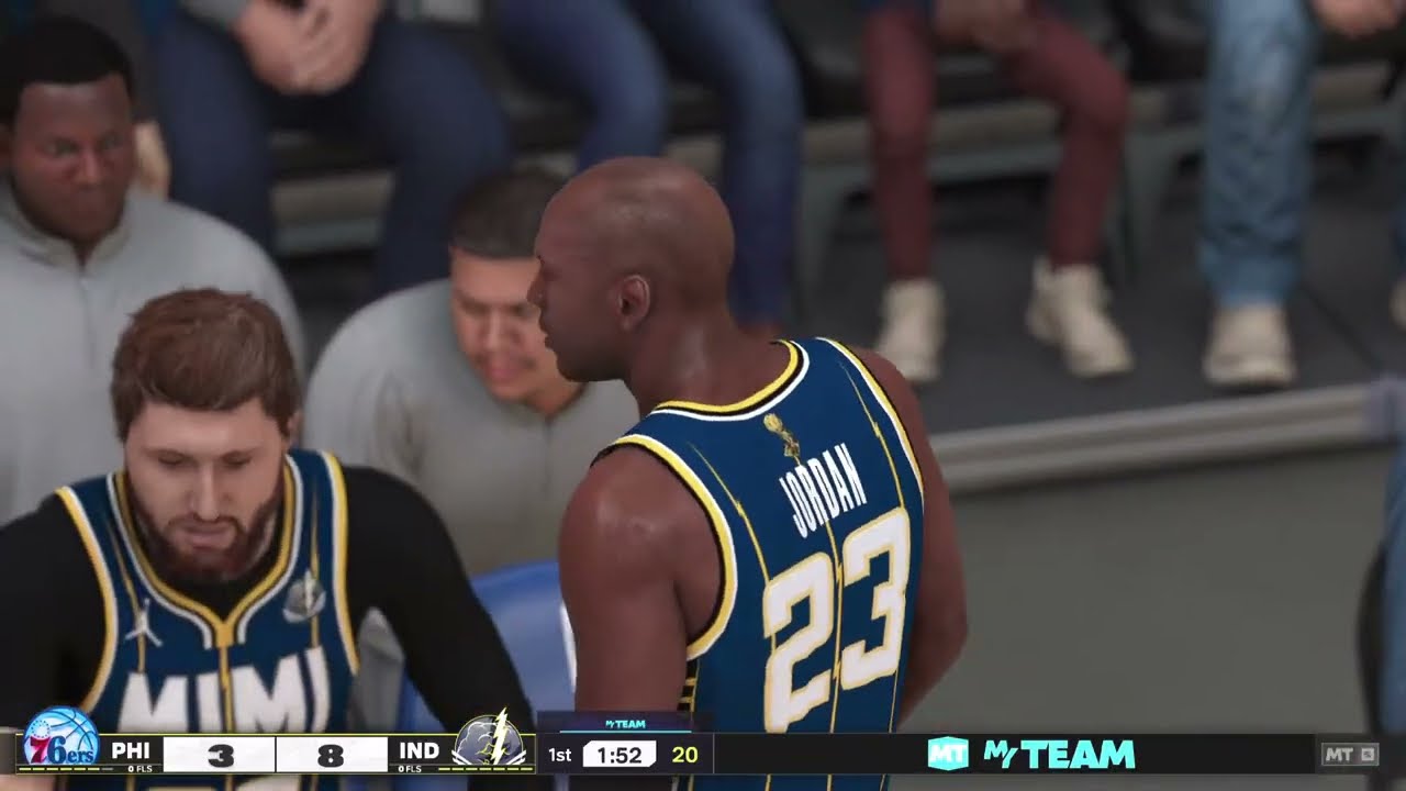 NBA 2K25 - MyTEAM: '25 NBA Domination | Indianapolis MiMi 🤟🏾🏀 v 76ers 🔔 ...