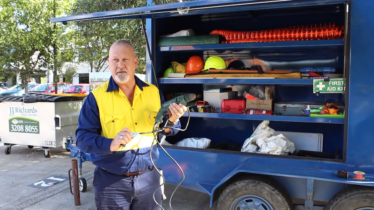 How to check and tag a power tool. - YouTube