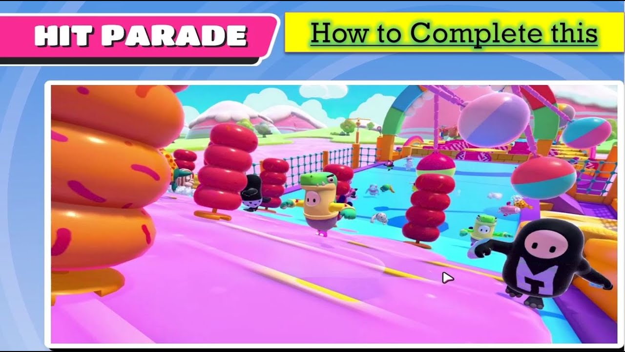 How to Complete Hit Parade Round/Map in Fall Guys ultimate Knockout ...