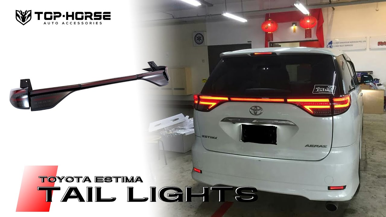 Toyota Estima LED Taillight - YouTube