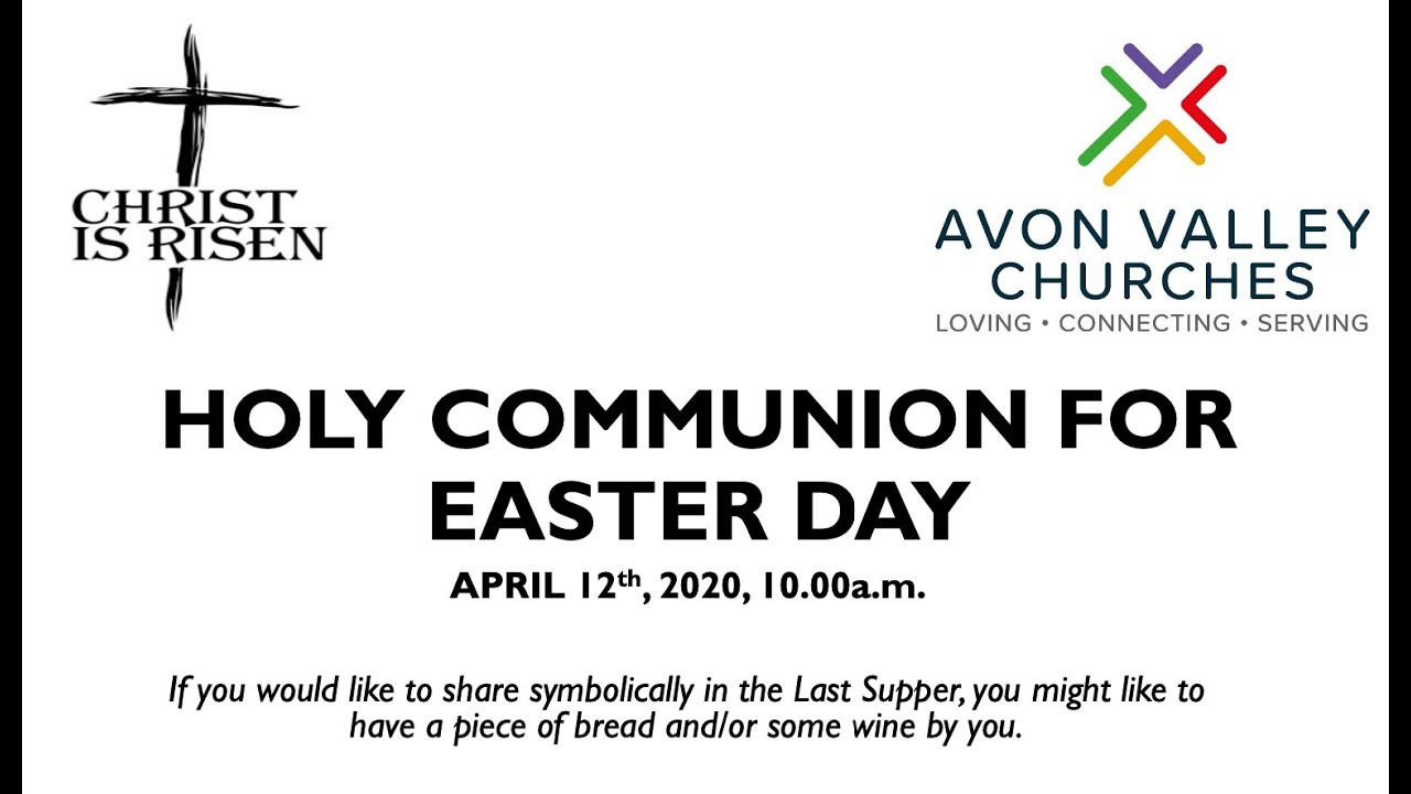 Holy Communion for Easter Day - YouTube