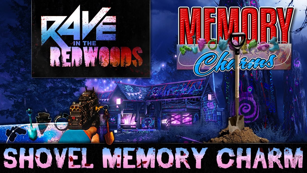 ULTIMATE SHOVEL CHARM GUIDE! Rave in the Redwoods (Call of Duty ...