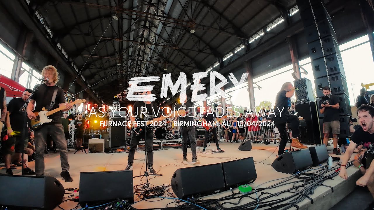 Emery - As Your Voice Fades (Live at Furnace Fest 2024) - YouTube