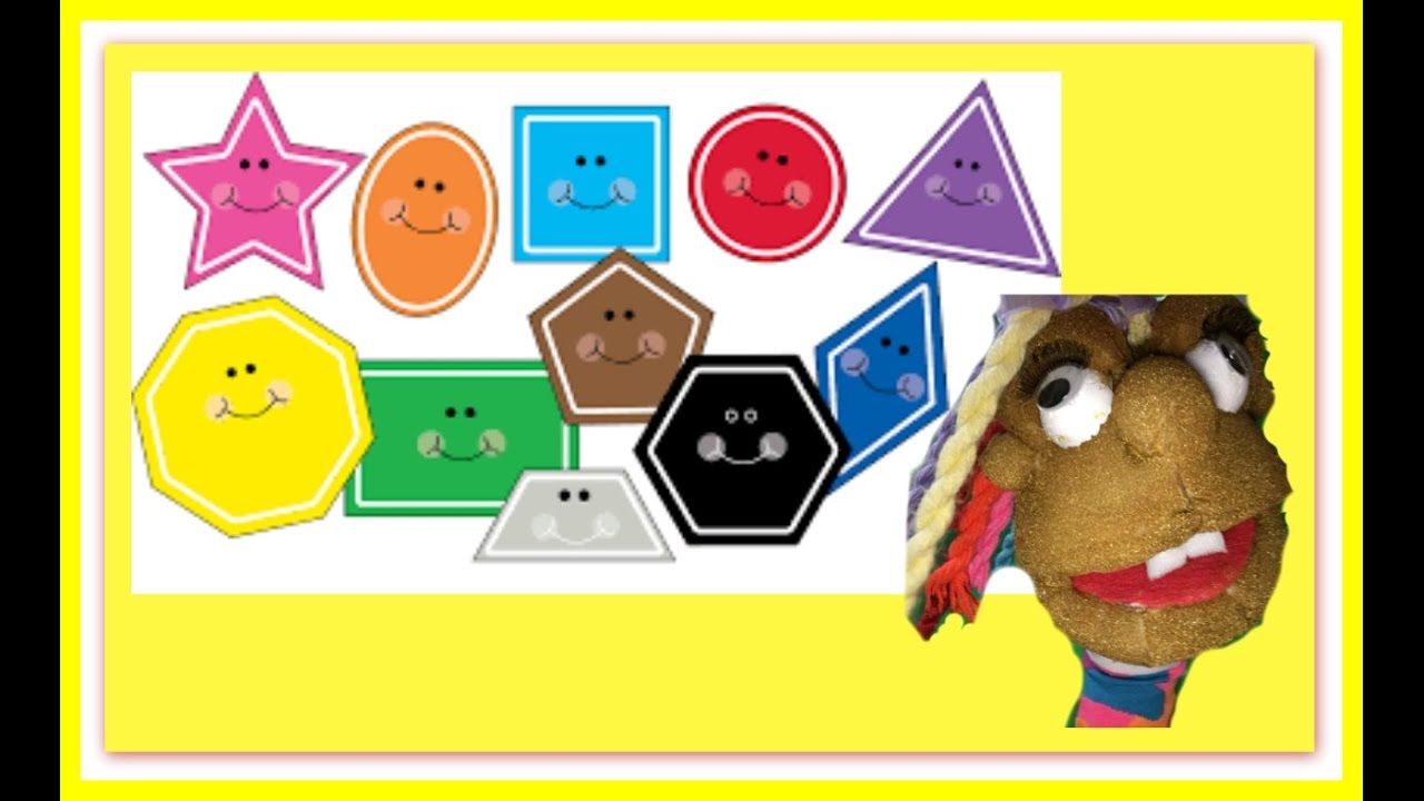 Learning Shapes with Emotion for Babies Toddlers Preschoolers| Fun ...