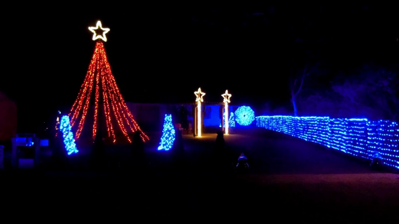 2017 - Over The Top Christmas Lights - We Will Rock You - YouTube
