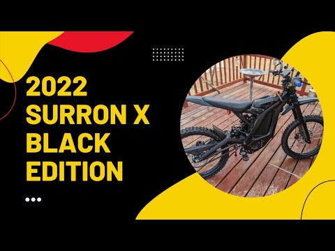 2022 SurRon X - Black Edition - YouTube