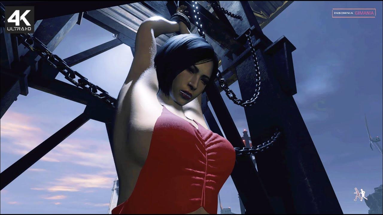 Fan Cam Playable Ada Wong Red Dress Ashley No Stocking Resident Evil 4
