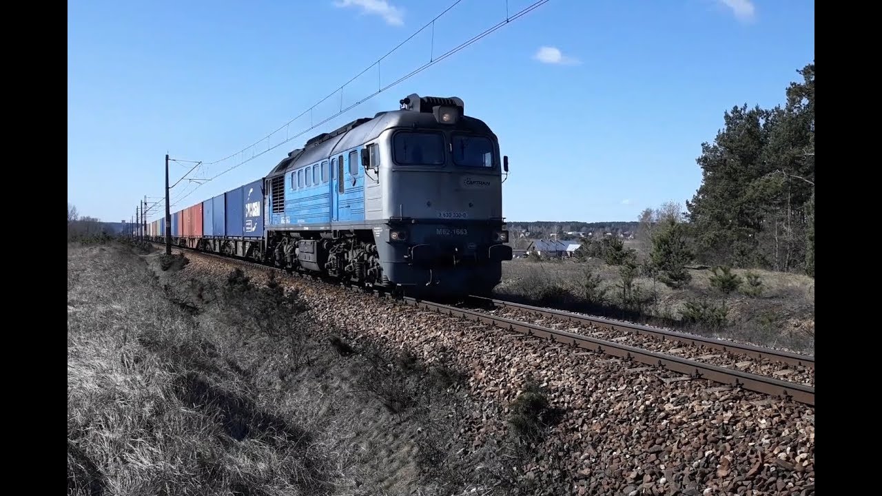 M62-1663 z francuskim eszelonem - YouTube