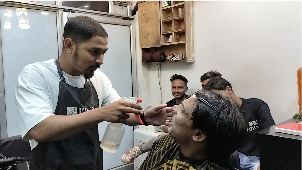Funny Stranger Saloon Prank || 😂 Part -1 😂 || Desi Voice - YouTube