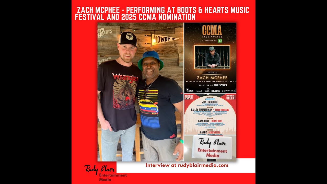 Intv w Zach McPhee On Performing At Boots & Hearts Music Festival And ...