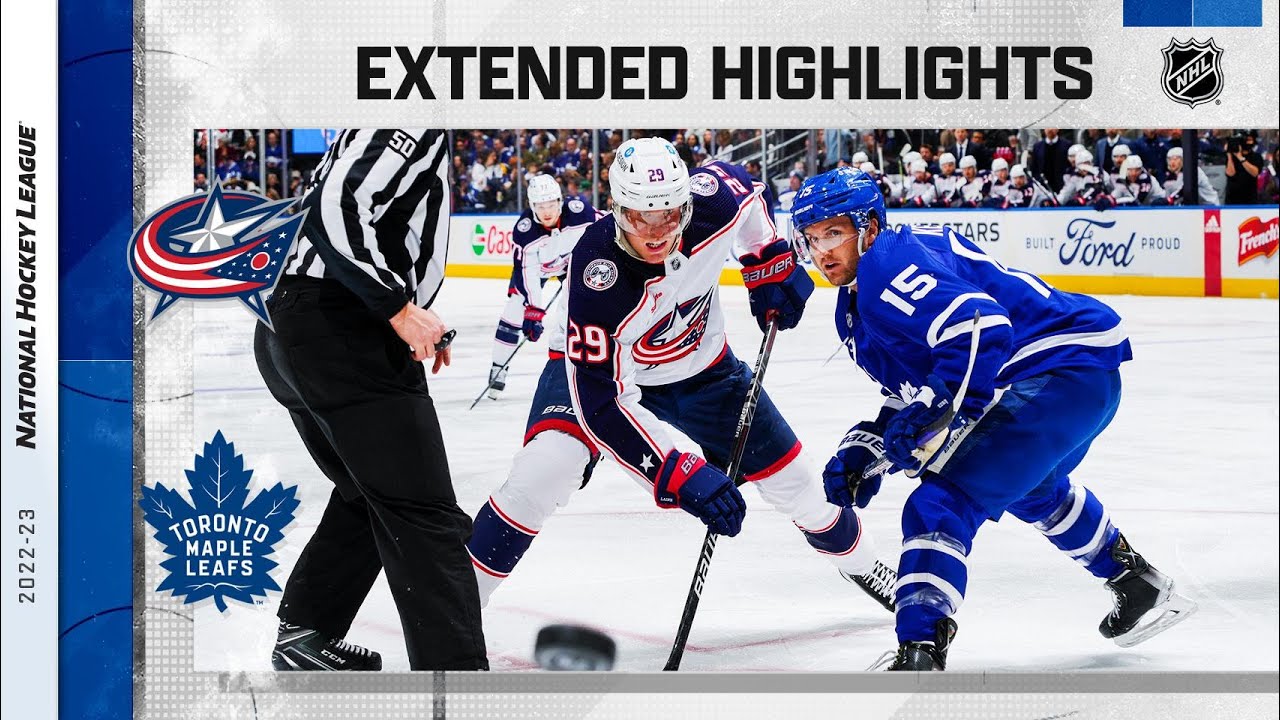 Columbus Blue Jackets vs. Toronto Maple Leafs Feb 11, 2023 HIGHLIGHTS ...