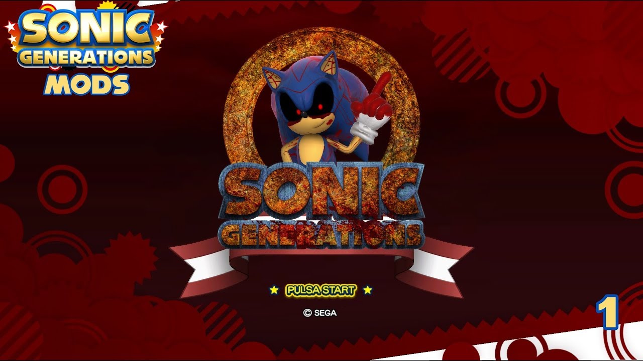 Sonic Generations Mods #1|Sonic.EXE Mod (PC) [STAR SONIC 512] - YouTube