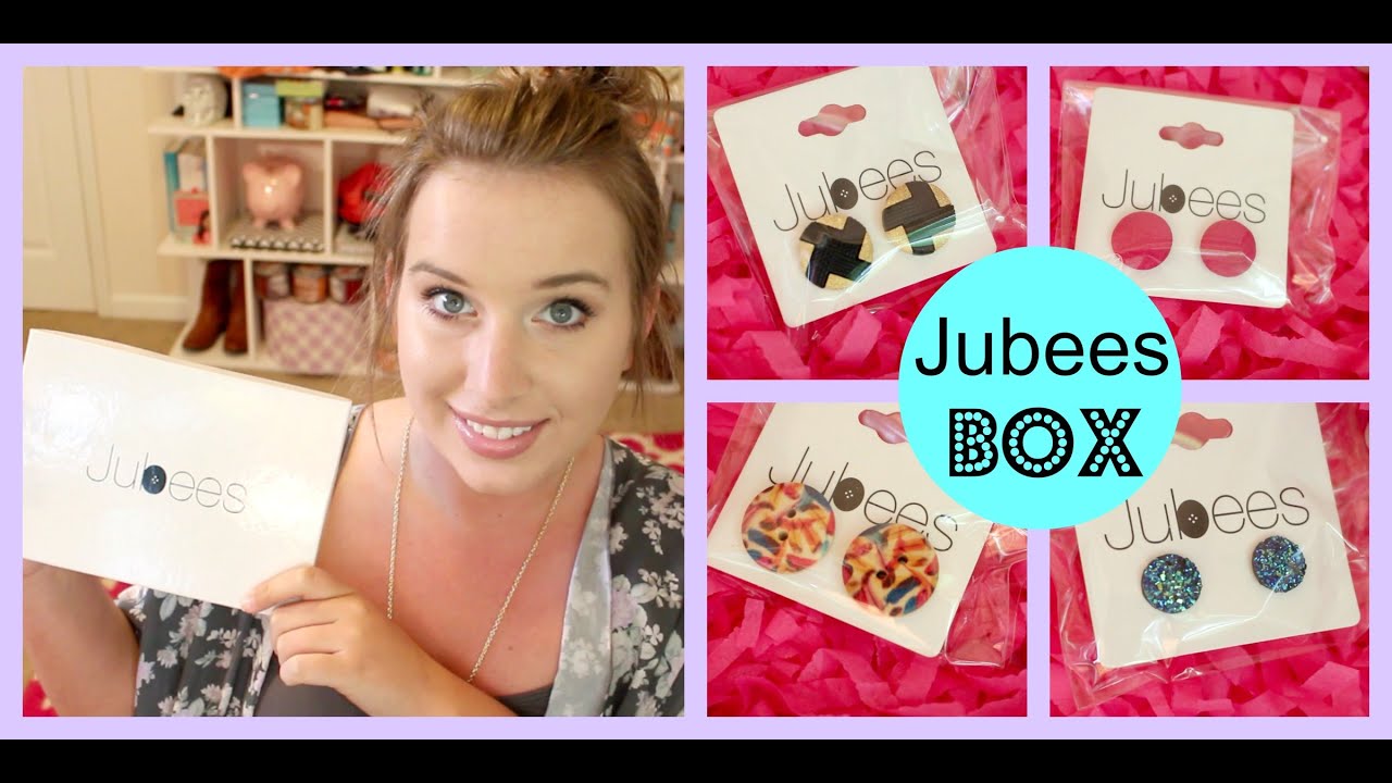 Jubees Box | Stud Button Earrings - YouTube