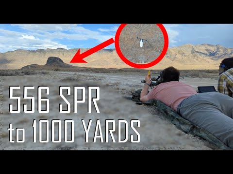 SPR 556 out to 1000 yards. - YouTube