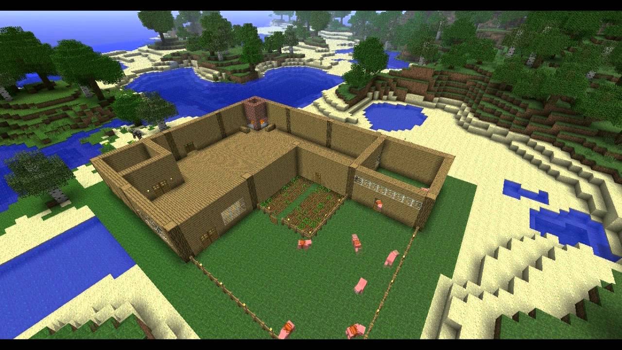 Minecraft Bauernhof - YouTube