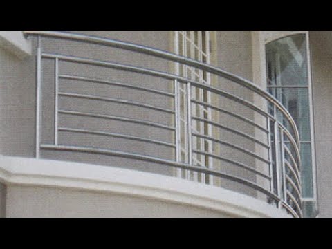 grill design steel railing ! jina steel grill design - YouTube