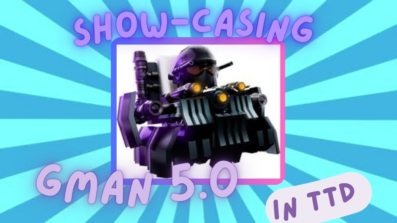 show casing g man 5.0. - YouTube