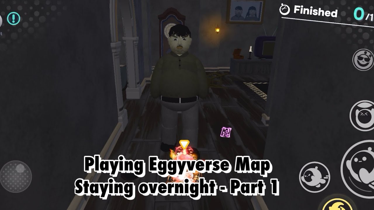 Playing Eggyverse Map Staying overnight - Part 1 - Eggy Party - YouTube