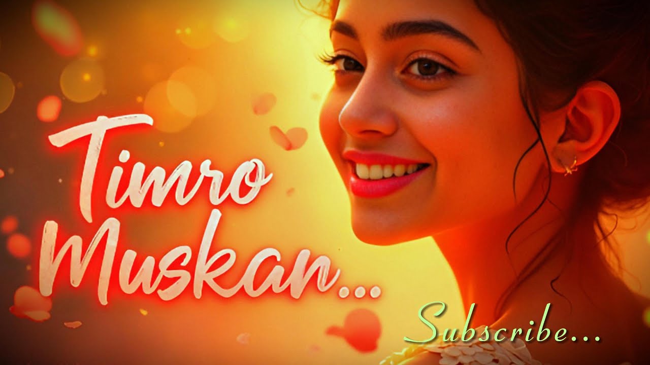 💖 Timro Muskan | Beautiful Nepali Love Song | Latest Romantic Ballad ...