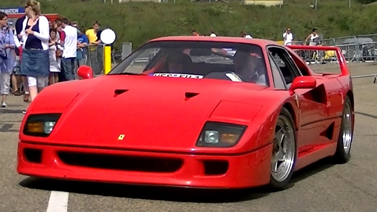 Ferrari F40 w/ Custom Exhaust vs. Stock: Revs, Accelerations & More ...