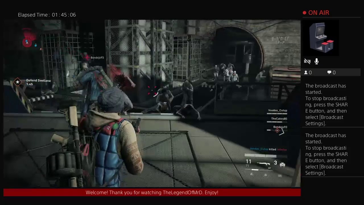 World War Z Live - Running for our lives - YouTube